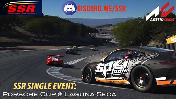 SSR Single Event: Porsche Cup @ Laguna Seca | The SimGrid