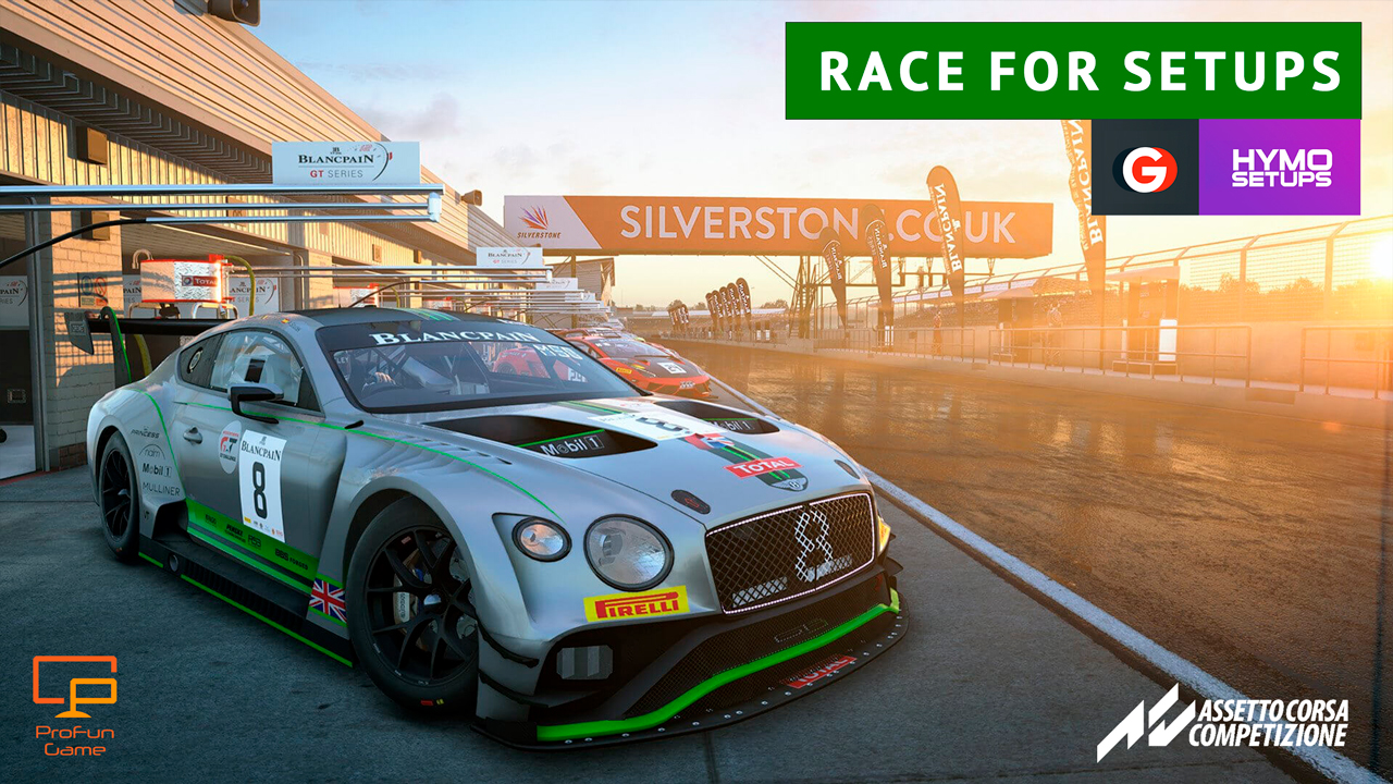📢RACE FOR GO&HYMO SETUPS📢 | SILVERSTONE | 45M NO PIT | GT3 LFM BOP ...