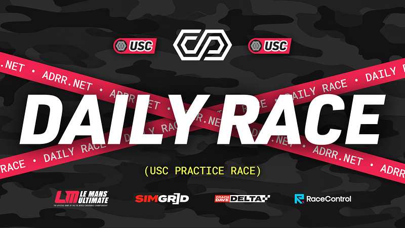 ADRR LMU Daily Race - USC R1 Practice Race - 24/03/25 | RaceControl