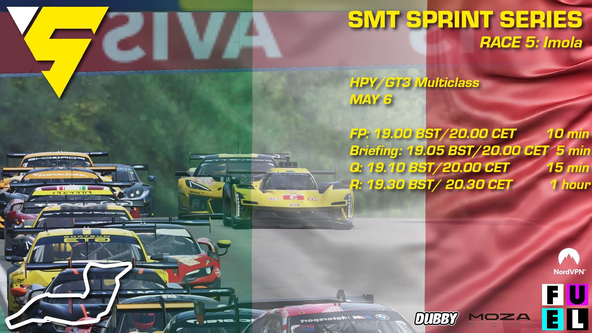 Slipstream Motorsport Team Sprint 1H of Imola | RaceControl