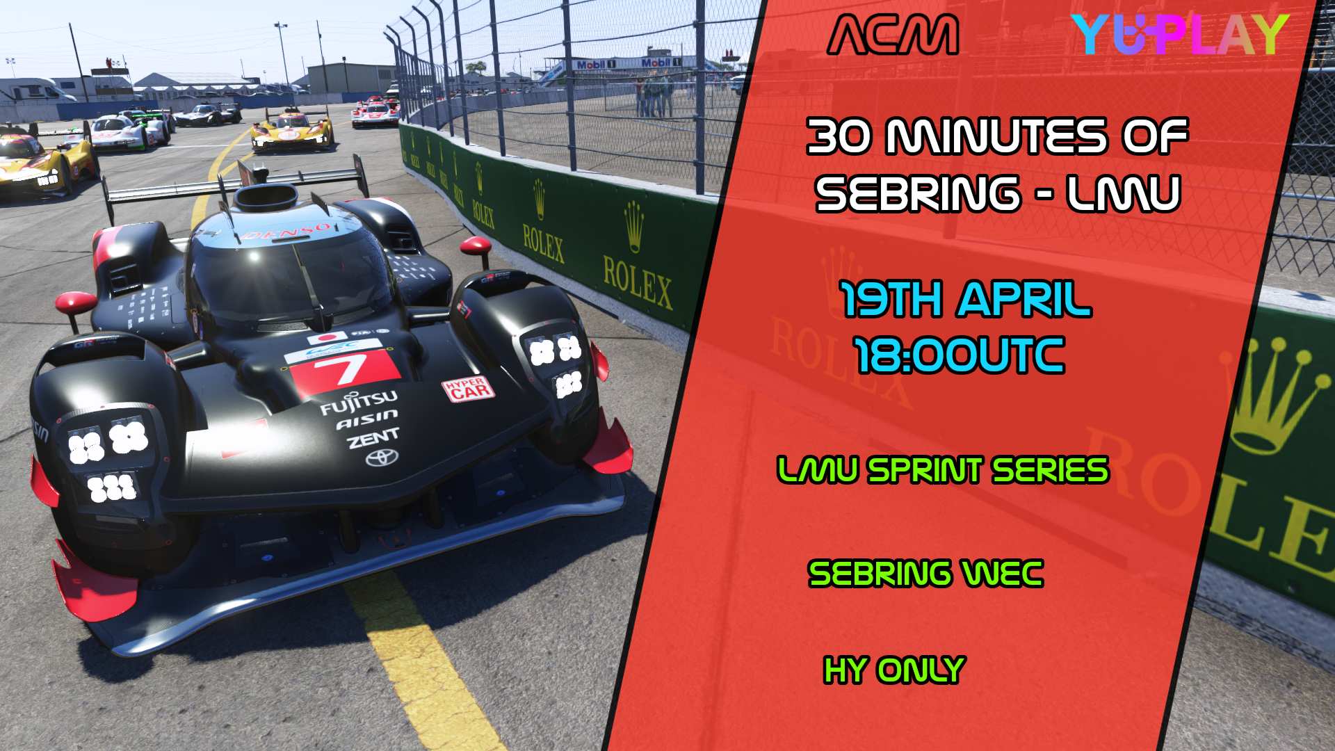 30 Minutes of Sebring - LMU Sprint Series | RaceControl