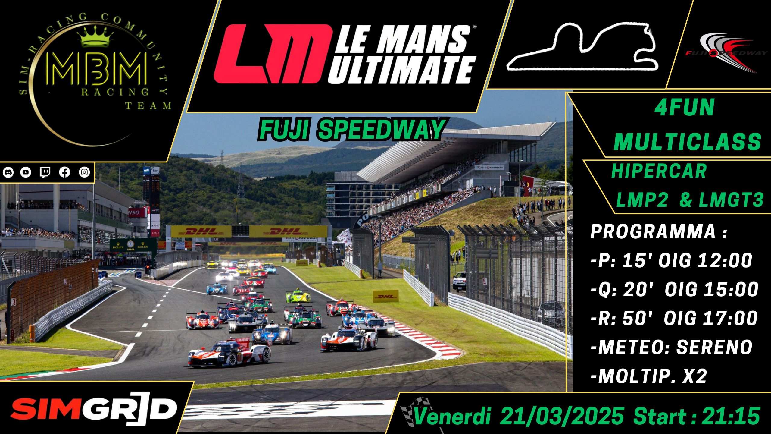 MBM RACING TEAM 4FUN SPRINT RACE FUJI | RaceControl