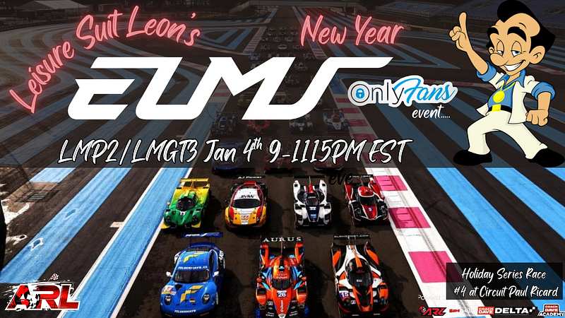 ARL Holiday Series Race #4. Leon's New Year ELMS event | RaceControl