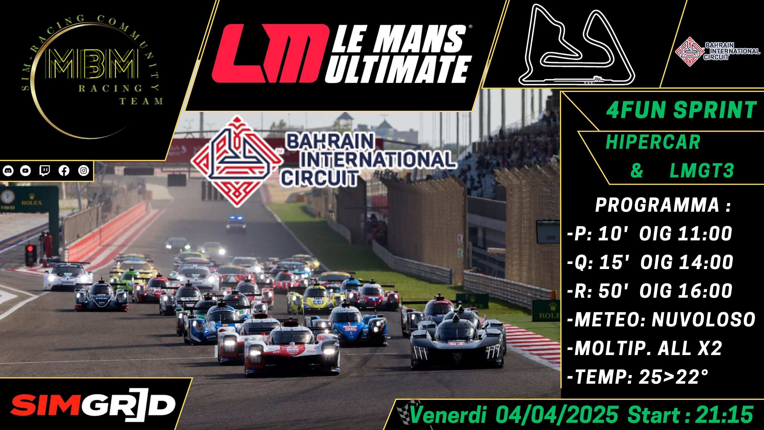 MBM RACING TEAM 4FUN SPRINT BAHREIN | RaceControl