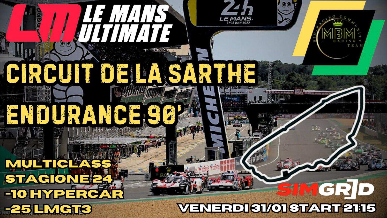 MBM RACING TEAM ENDURANCE 90’ LA SARTHE | RaceControl