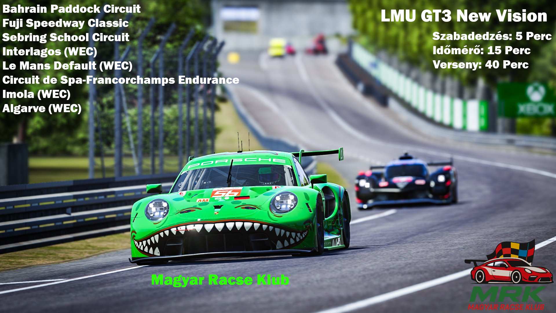 [LMU GT3] New Vision SE | RaceControl